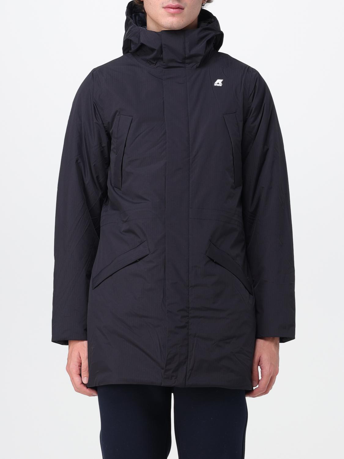 K-WAY: Jacket men - Black | K-Way jacket K3127UW online at GIGLIO.COM