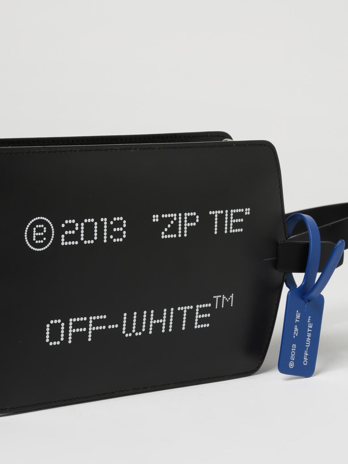 OFF-WHITE: Bags men - Black | Off-White briefcase OMNS021F23LEA001 ...