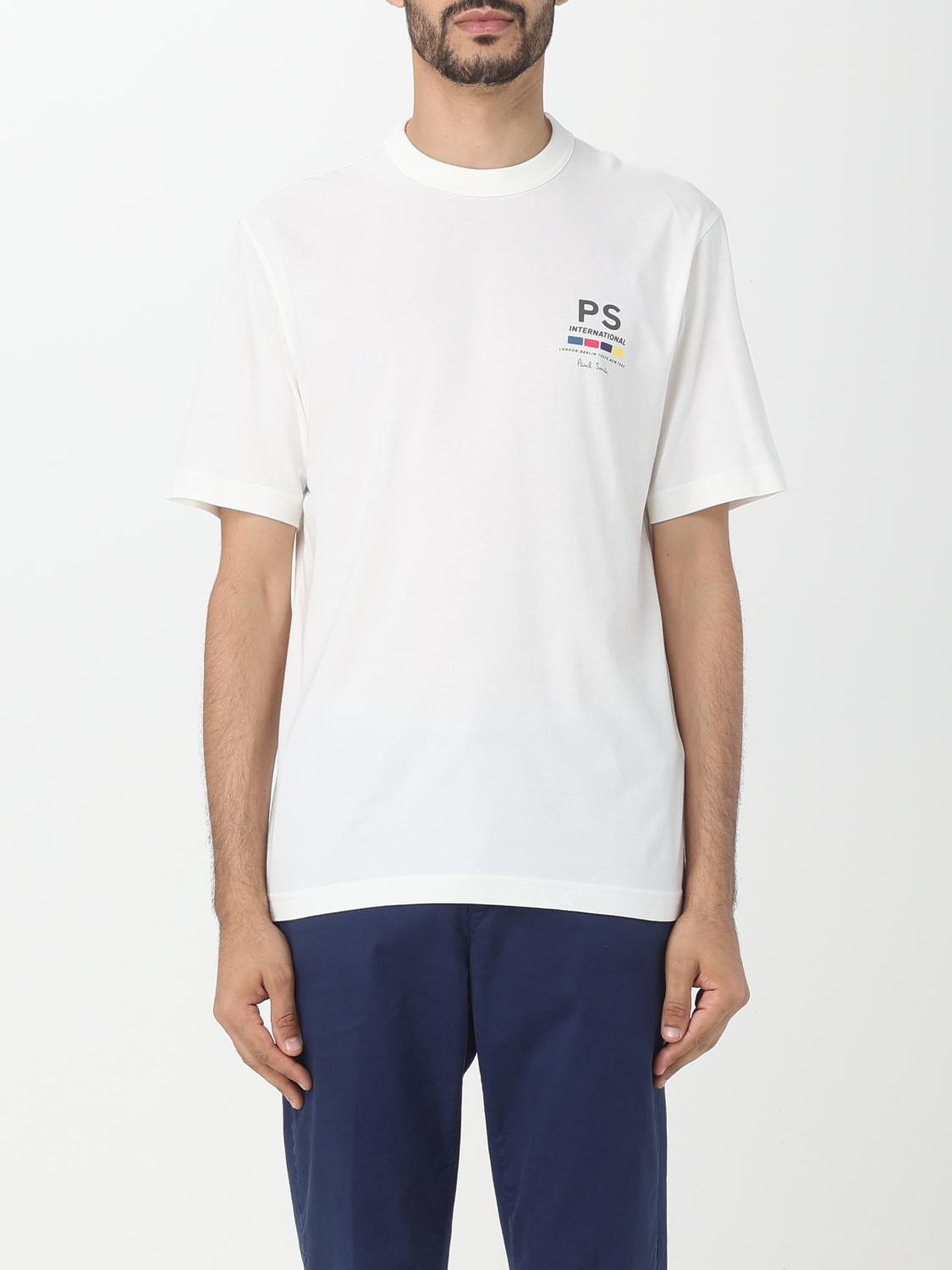 PAUL SMITH: T-shirt men - White | Paul Smith t-shirt M2R220XLP4044 online at GIGLIO.COM