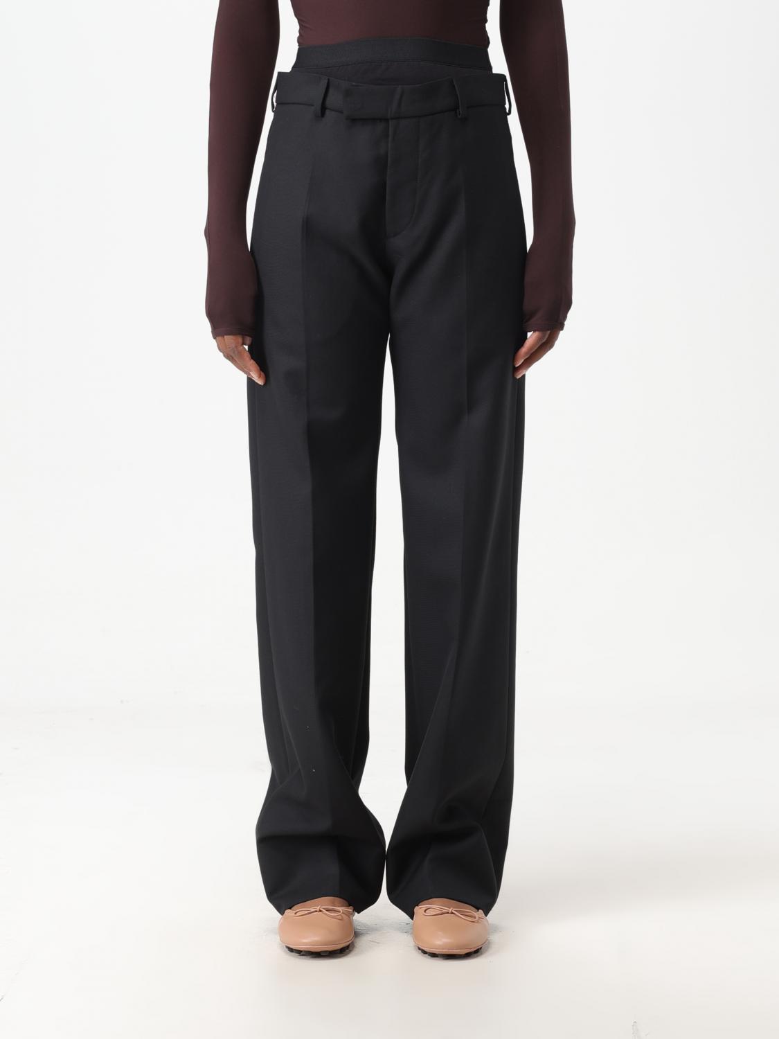 MM6 MAISON MARGIELA: Pants woman - Black | Mm6 Maison Margiela pants ...