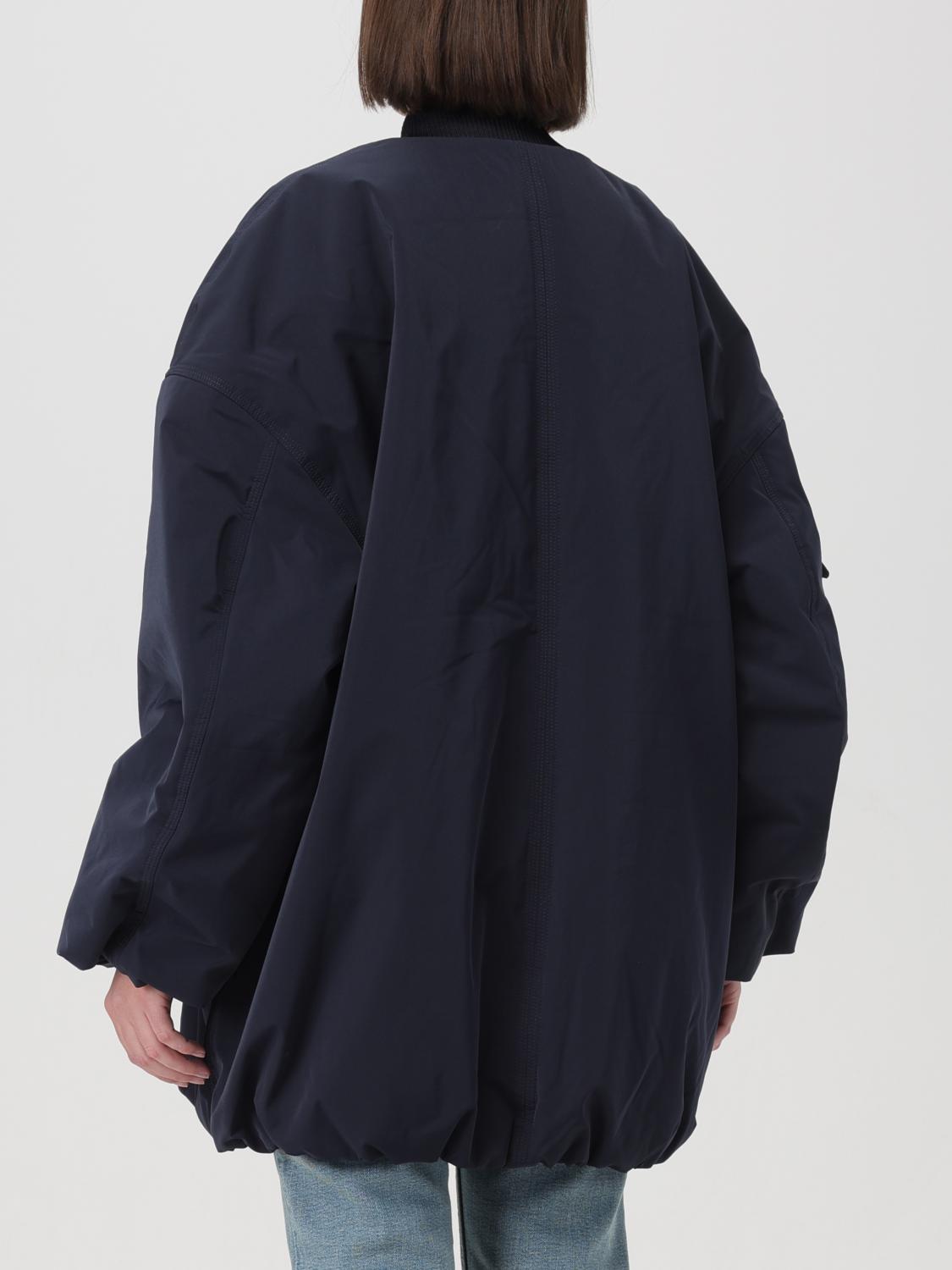 GANNI: Jacket woman - Sky | Ganni jacket F8804 online at GIGLIO.COM