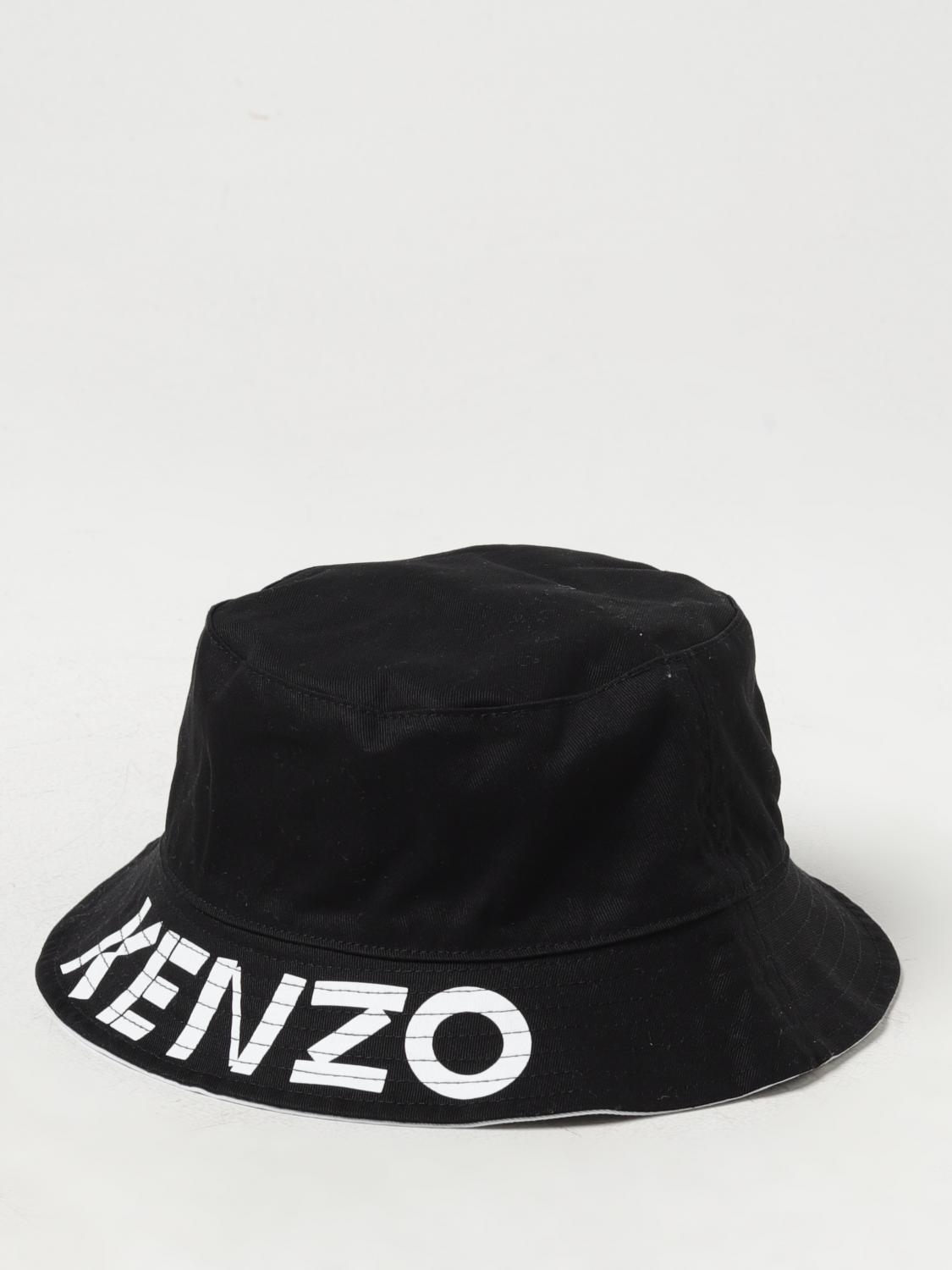 KENZO: Hat men - Black | Kenzo hat FE58AC104F31 online at GIGLIO.COM