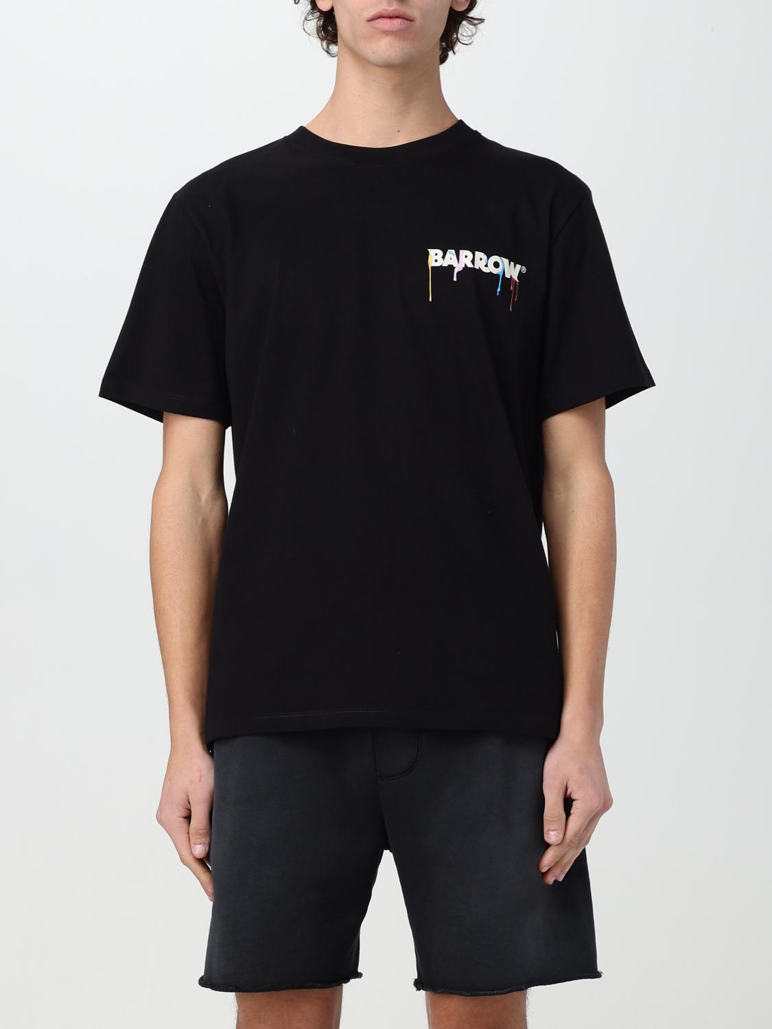 BARROW: T-shirt men - Black | Barrow t-shirt S4BWUATH090 online at ...