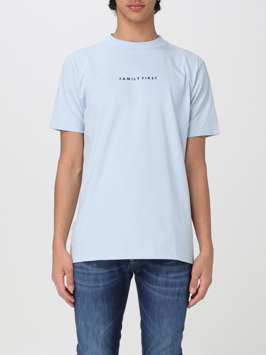 FAMILY FIRST: T-shirt men - Blue | Family First t-shirt TS2401 online ...