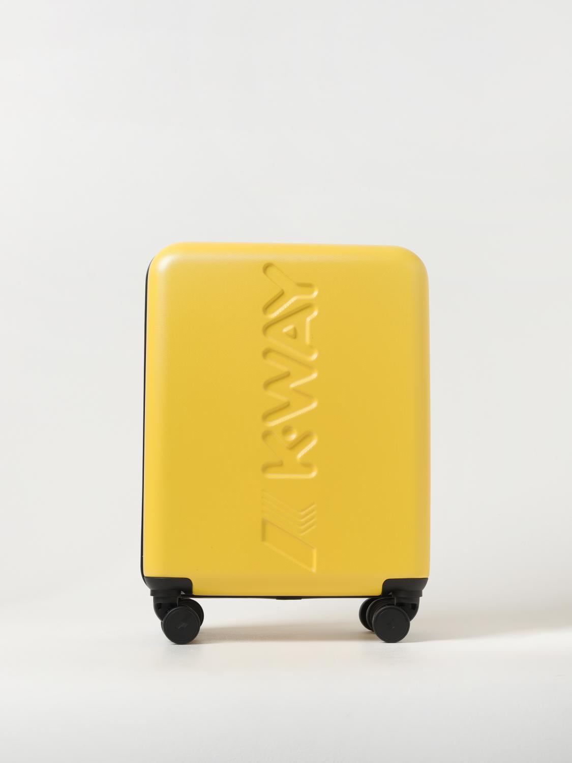 K-WAY: Travel case woman - Yellow | K-Way travel case K11416W online at ...