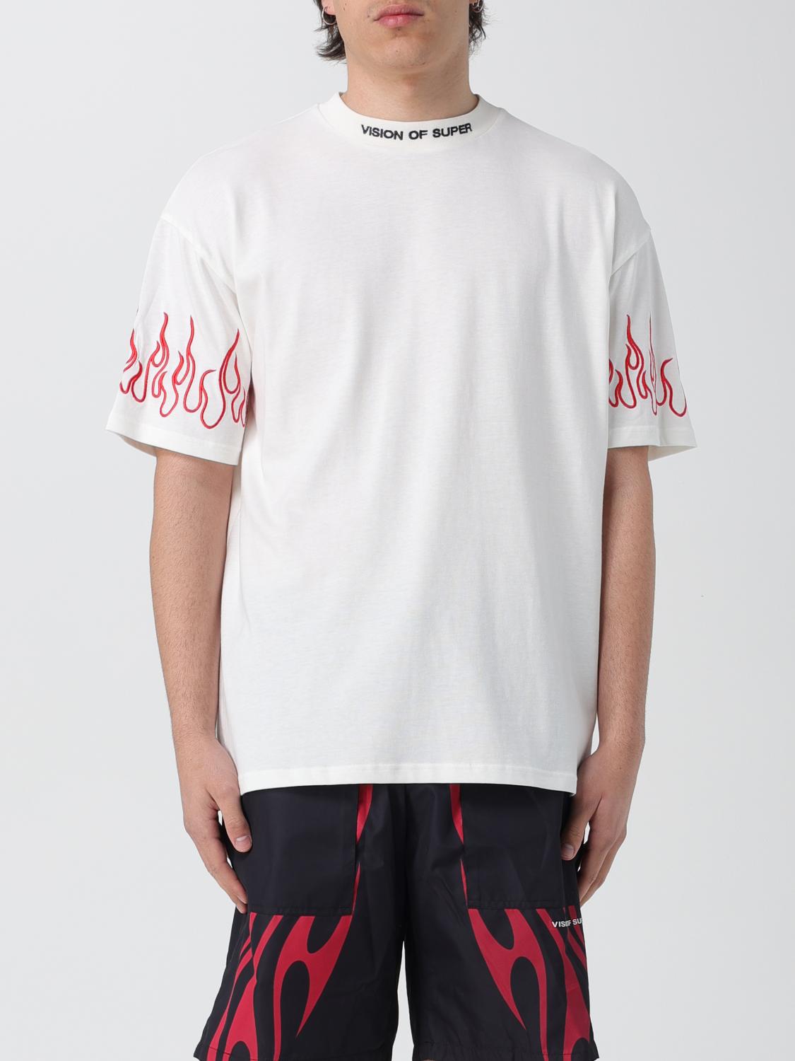 VISION OF SUPER: T-shirt men - White | Vision Of Super t-shirt VS00849 ...