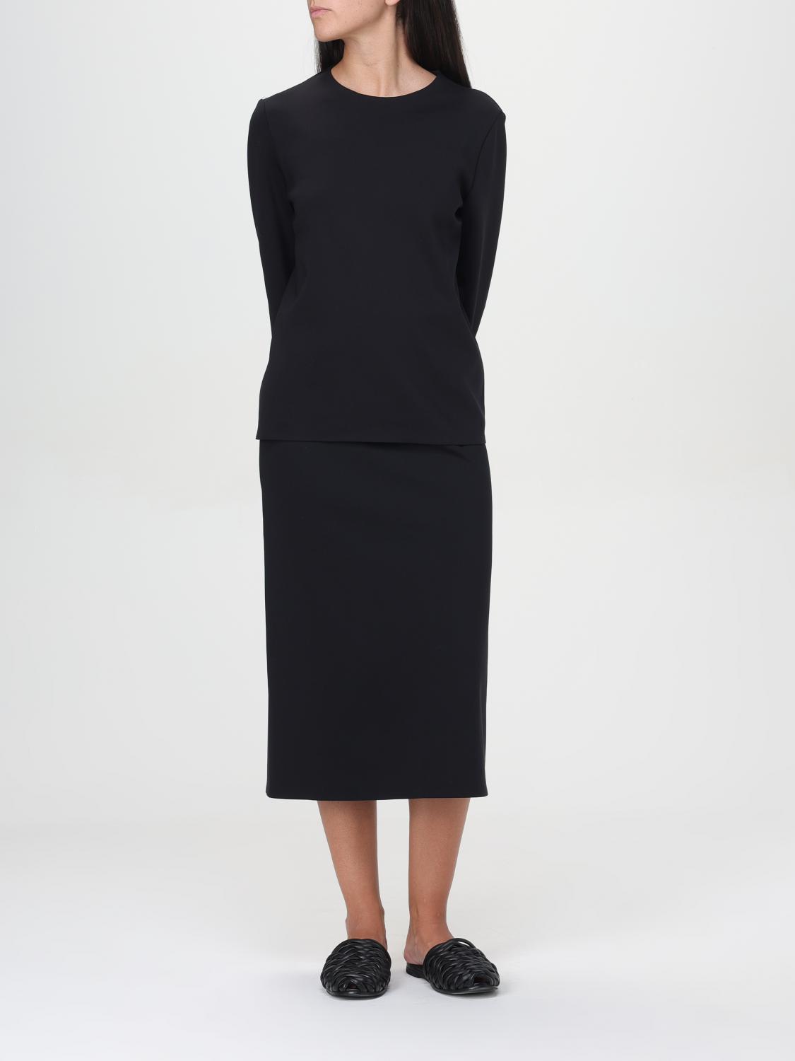 THE ROW: Top woman - Black | The Row top 6750K106 online at GIGLIO.COM