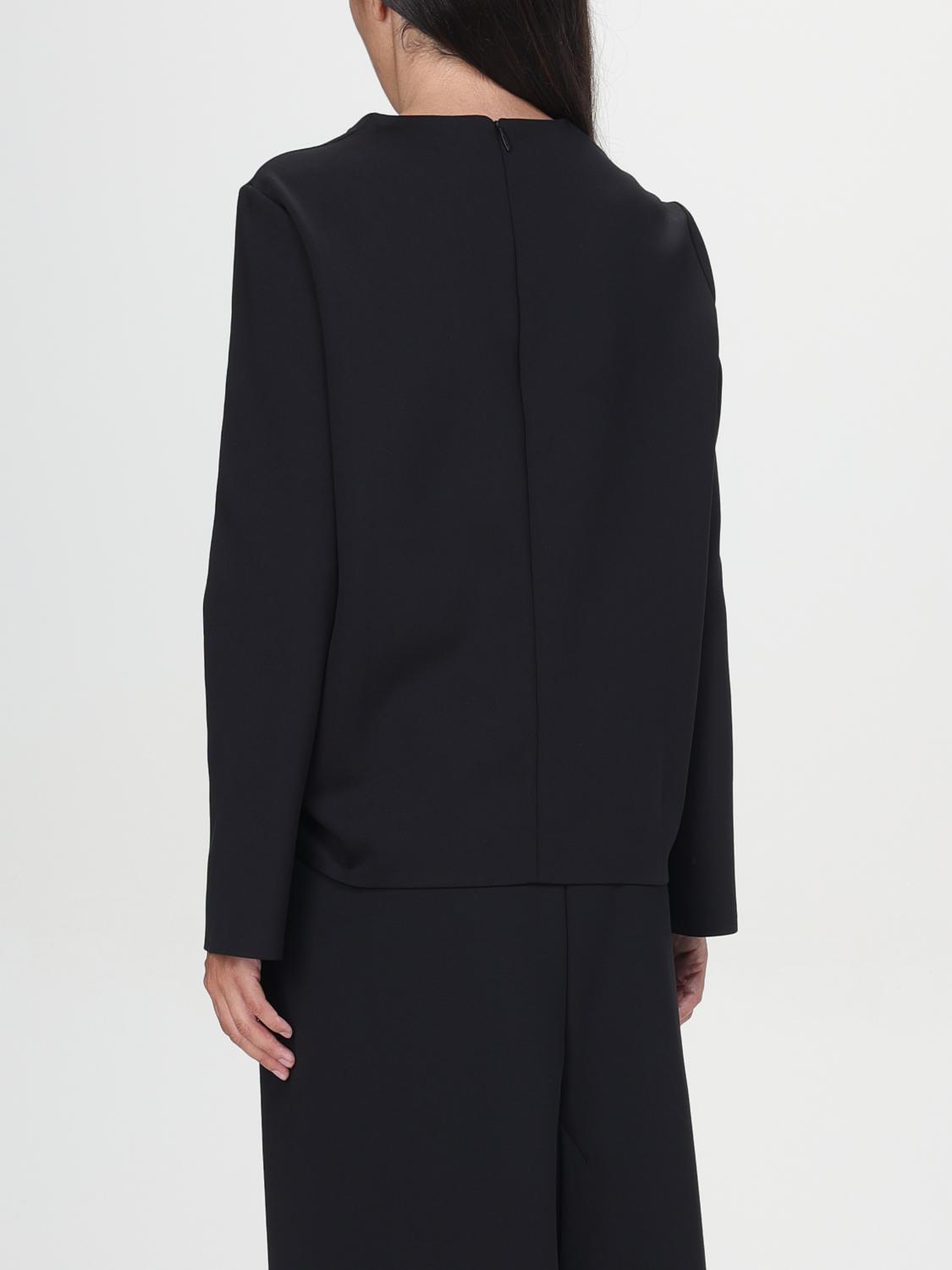 THE ROW: Top woman - Black | The Row top 6750K106 online at GIGLIO.COM