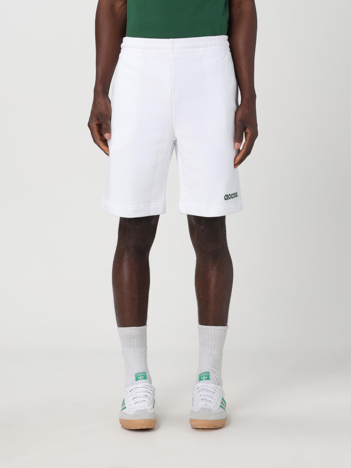 LACOSTE: Short men - White | Lacoste shorts GH8019 online at GIGLIO.COM
