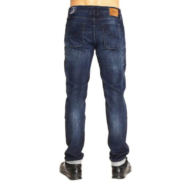 Jeckerson Outlet: JOHNNY DENIM USED SLIM CON TOPPE E BAFFATURE | Jeans ...