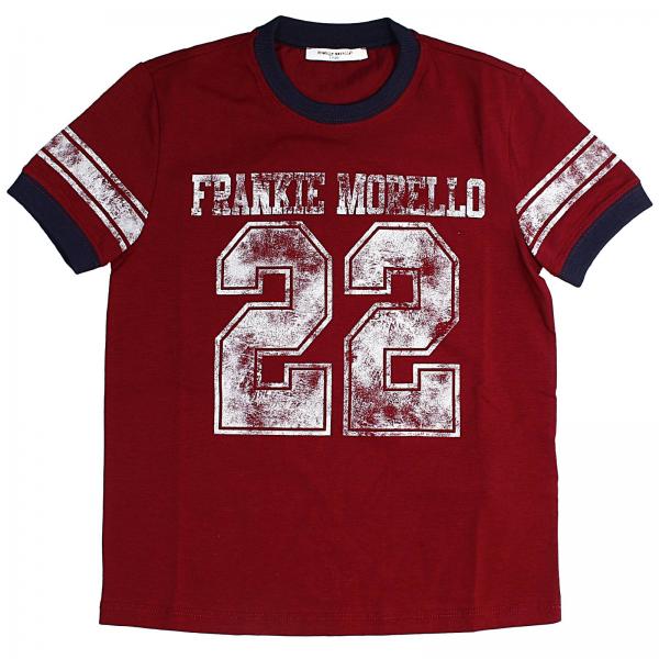 Frankie Morello Toys Outlet: SHORT SLEEVES CREWNECK LOGO PRINT | T ...