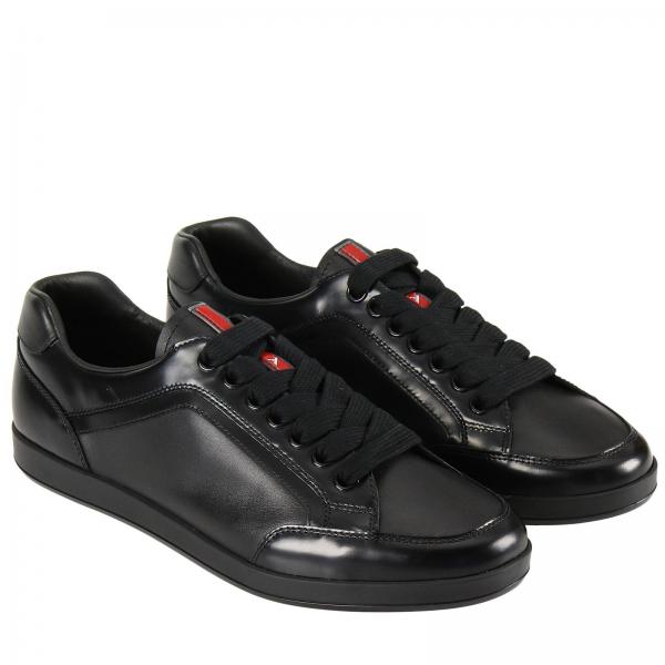 PRADA: Shoes men | Sneakers Prada Men Black | Sneakers Prada 4E3090 OY5 ...