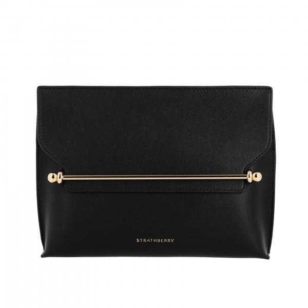 STRATHBERRY: Shoulder bag women - Black | Crossbody Bags Strathberry ...
