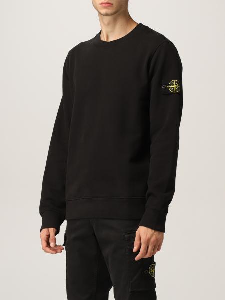 STONE ISLAND: Sudadera hombre | Sudadera Stone Island Hombre Negro ...