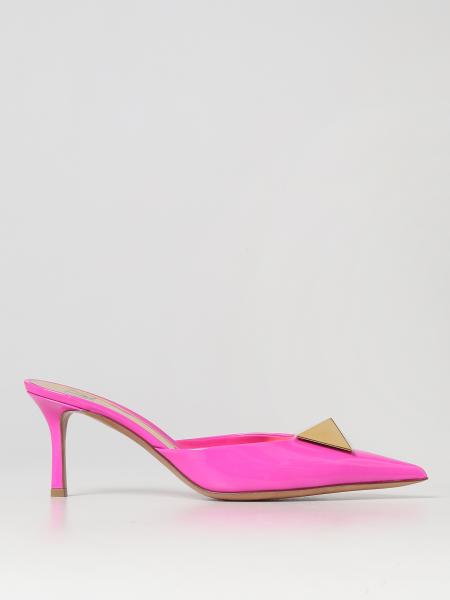 VALENTINO GARAVANI: high heel shoes for woman - Pink | Valentino ...
