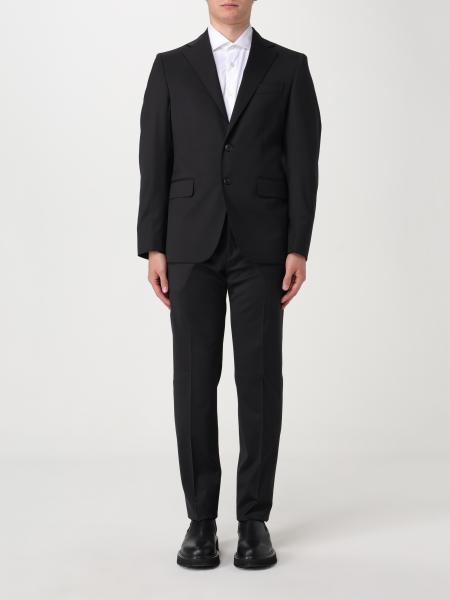 BRIAN DALES: suit for man - Black | Brian Dales suit MILANOJK5030 ...