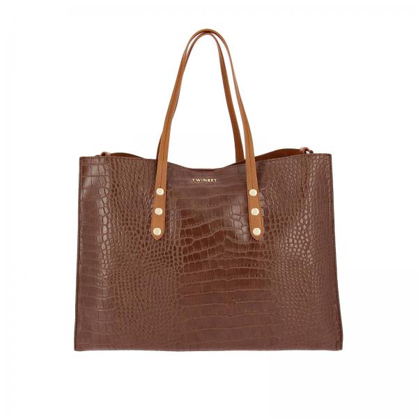 Twinset Outlet: Tote bags women Twin Set - Leather | Tote Bags Twinset ...