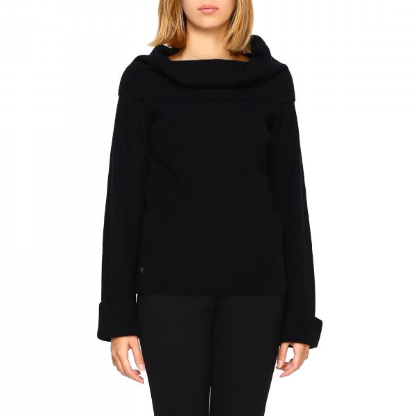 Manila Grace Outlet: sweater for woman - Black | Manila Grace sweater ...