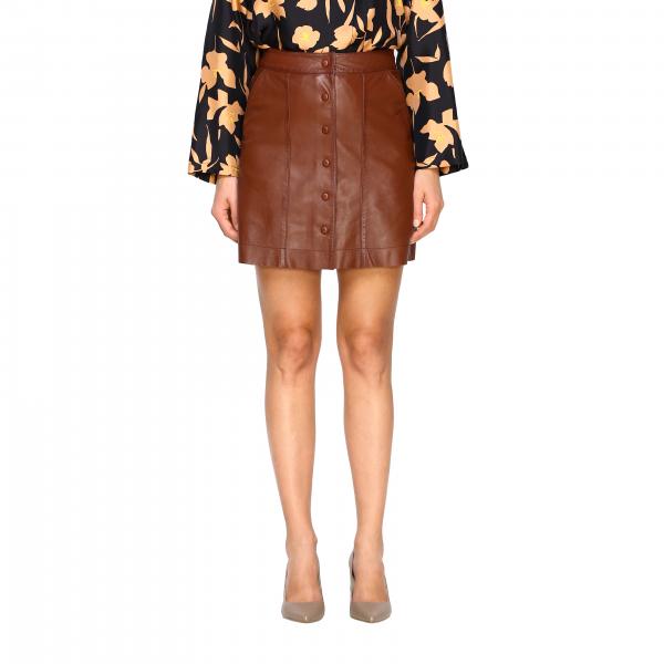 Alysi Outlet: Skirt women | Skirt Alysi Women Rust | Skirt Alysi ...