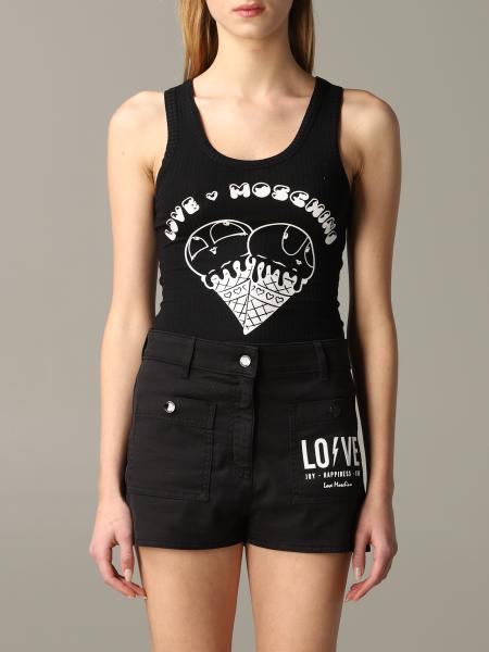 Outlet de Love Moschino: Top para mujer, Negro | Top Love Moschino ...
