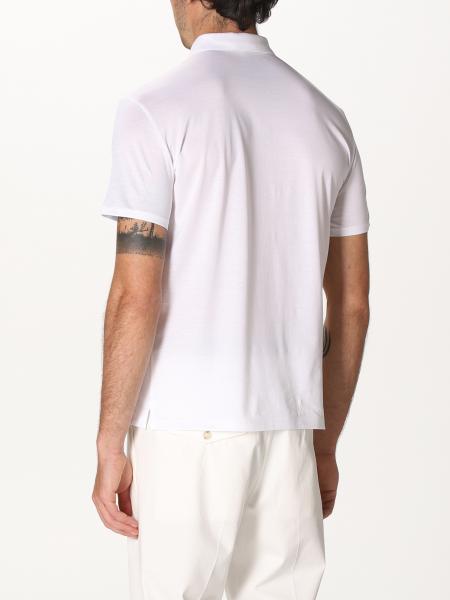 Paolo Pecora Outlet: polo shirt for men - White | Paolo Pecora polo ...