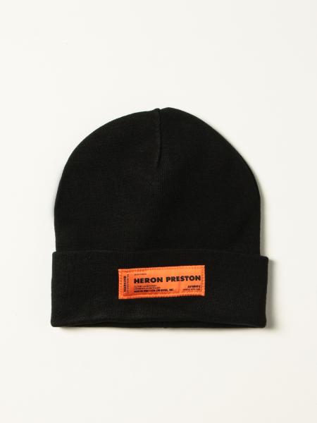 HERON PRESTON: beanie hat - Black | Heron Preston hat HMLC004F21KNI001 ...