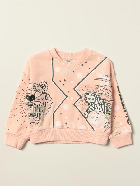 KENZO KIDS: Pull fille - Rose | Pull Kenzo Kids K15124 en ligne sur GIGLIO.COM
