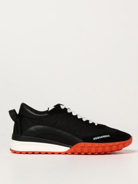 DSQUARED2: Baskets homme - Noir | Baskets Dsquared2 SNM019701601681 en ...
