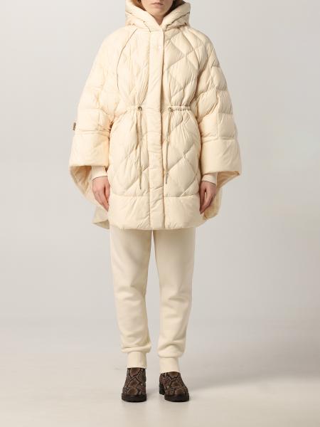 WOOLRICH: cape for woman - Ivory | Woolrich cape CFWWOU0469FRUT2635 ...