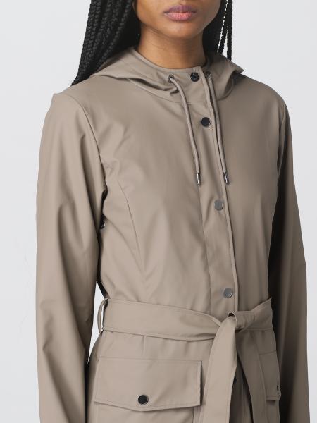 RAINS: Chaqueta para mujer, Gris Ratón | Chaqueta Rains 18130 en línea ...