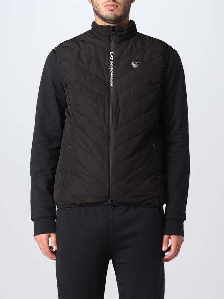 EA7: jacket for man - Black | Ea7 jacket 8NPQ03PNE1Z online at GIGLIO.COM