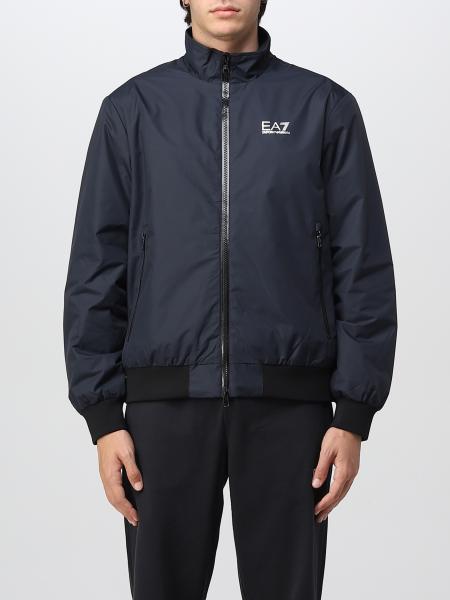 EA7: jacket for man - Blue | Ea7 jacket 6LPB27PN27Z online at GIGLIO.COM