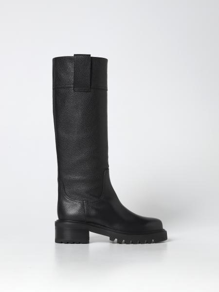 VIA ROMA 15 STIVALI: Stivale in pelle martellata | Stivali Via Roma 15 ...