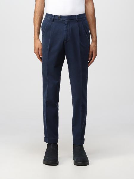 DRUMOHR: pants for man - Blue | Drumohr pants DP411D01 online on GIGLIO.COM