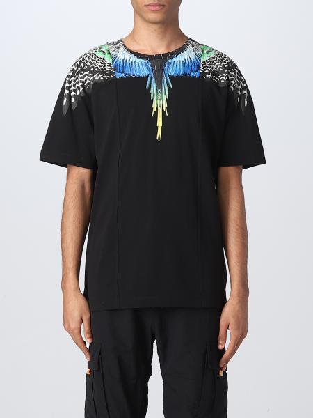MARCELO BURLON: t-shirt for man - Black | Marcelo Burlon t-shirt ...