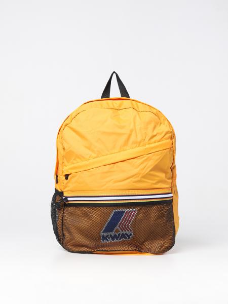 K-WAY: backpack for man - Orange | K-Way backpack K006X60 online at ...