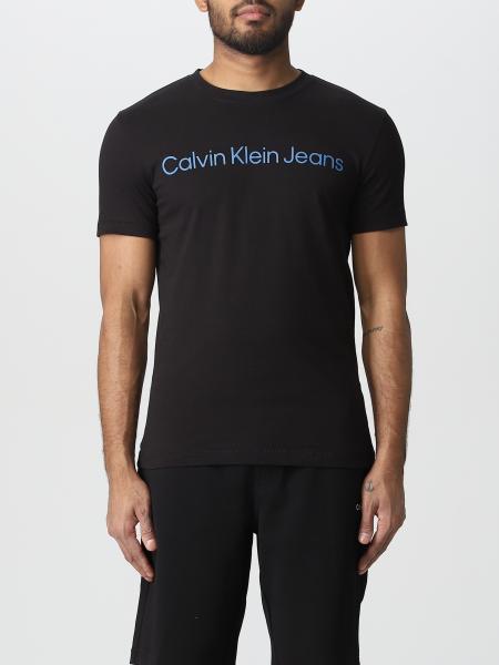 Calvin Klein Jeans T Shirt In Cotone Nero T Shirt Calvin Klein
