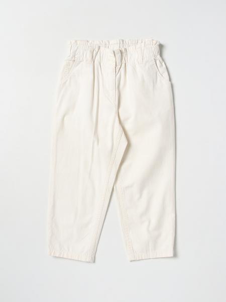 Bonpoint Pants For Girls White Bonpoint Pants S03gpaw00007 Online On Gigliocom