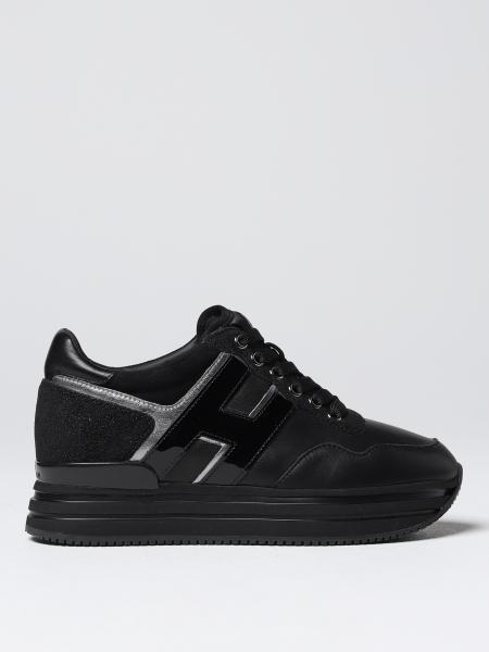 HOGAN: sneakers for woman - Black | Hogan sneakers HXW4830CB80LVK ...