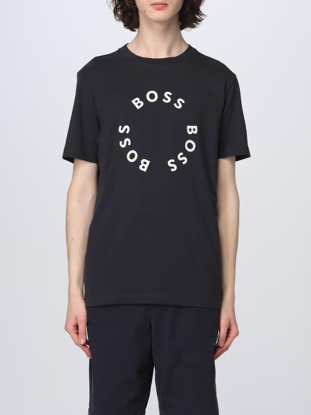 BOSS: Herren T-Shirt - Blau | Boss T-Shirt 50488831 online auf GIGLIO.COM
