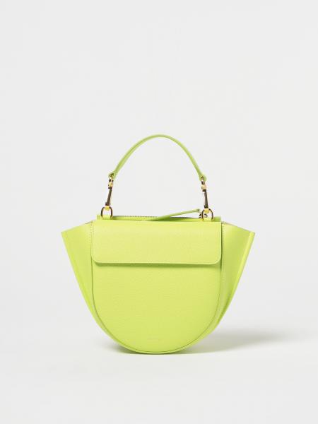 WANDLER: handbag for woman - Lime | Wandler handbag 23102250103 online ...