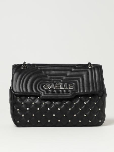 GAËLLE PARIS: shoulder bag for woman - Black | Gaëlle Paris shoulder ...