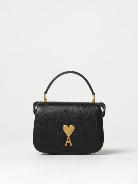 AMI PARIS: mini bag for woman - Black | Ami Paris mini bag ULL007AL0036 ...