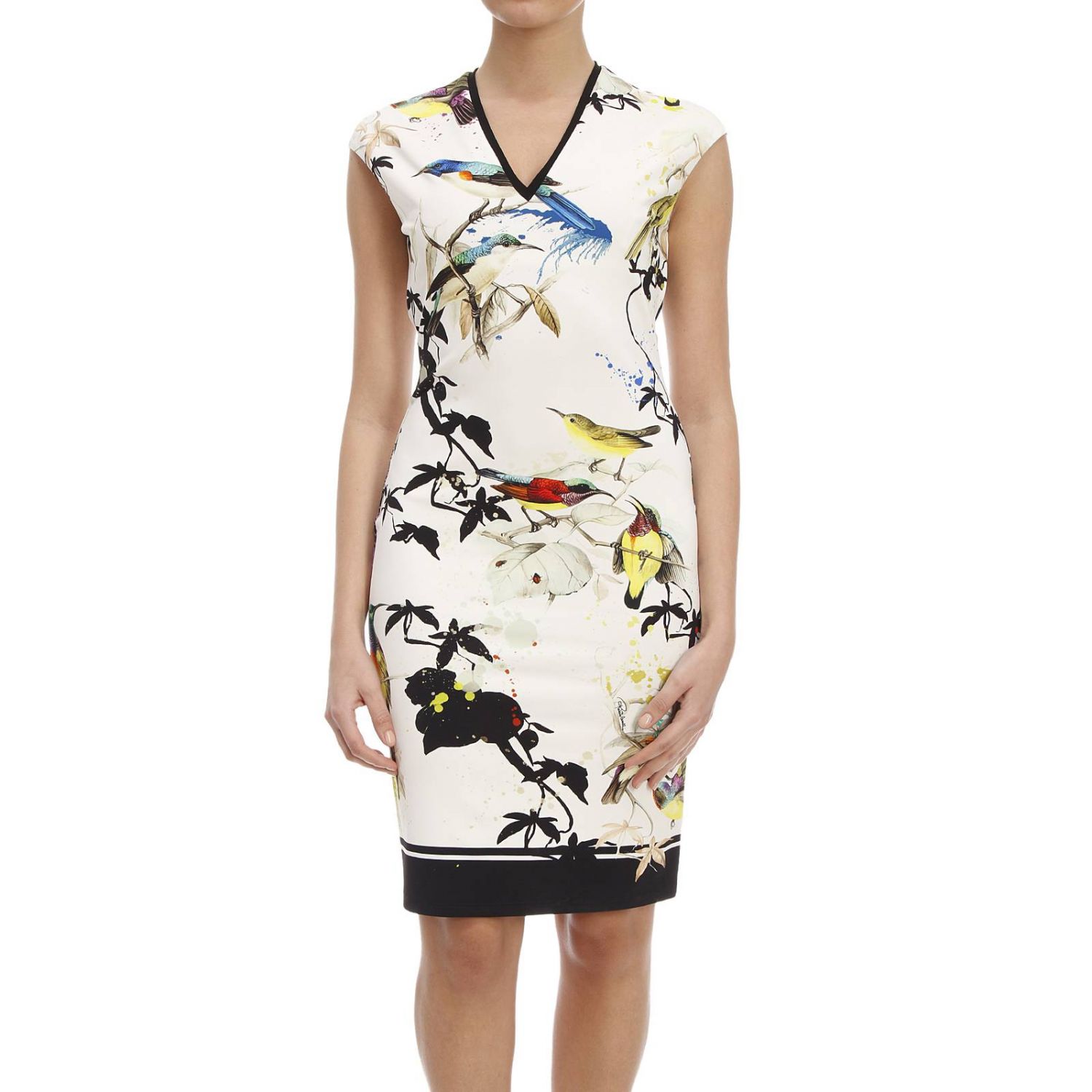 Robe pour femme Roberto Cavalli | Robes Roberto Cavalli Femme Blanc ...
