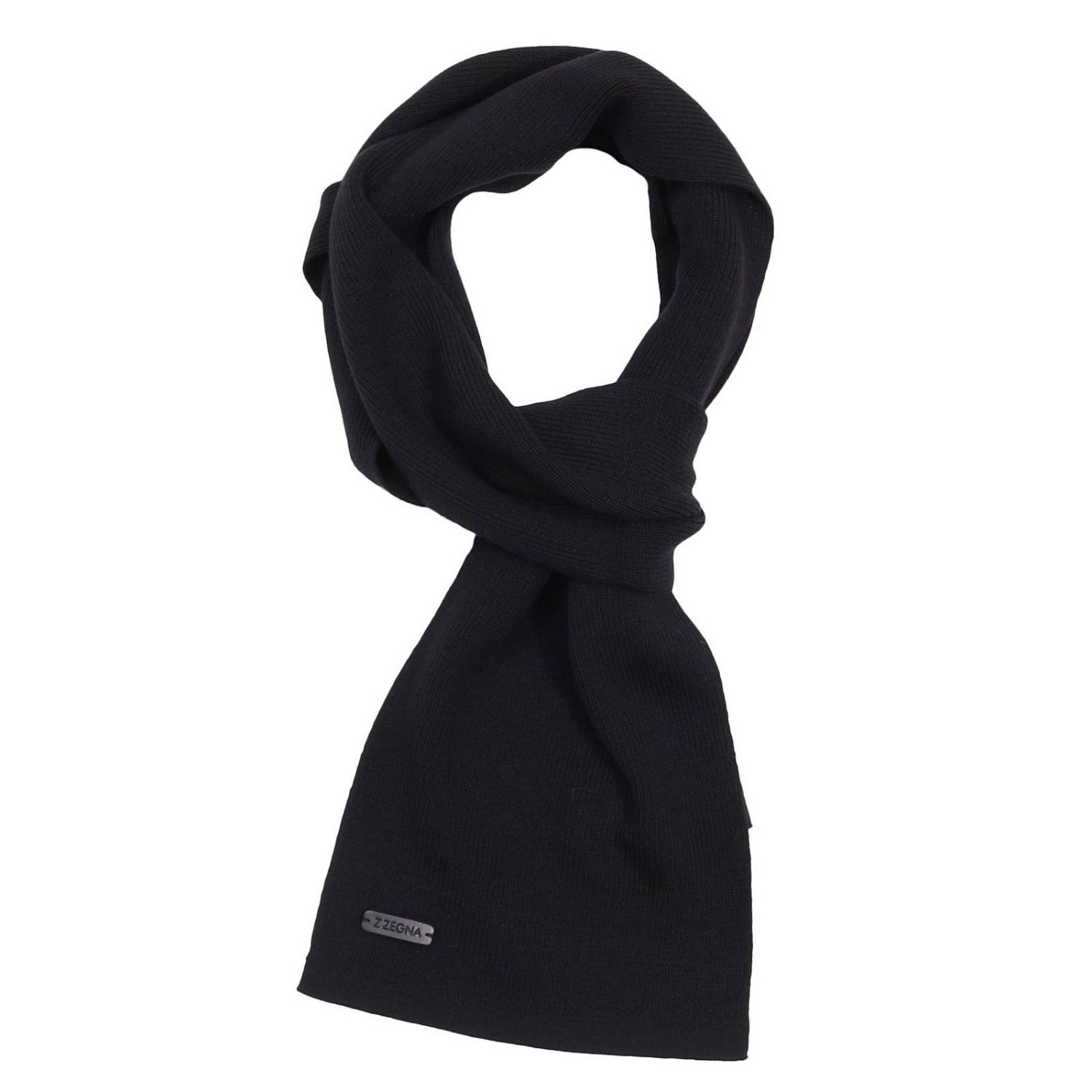 Z Zegna Outlet: Scarf men | Scarf Z Zegna Men Black | Scarf Z Zegna ...
