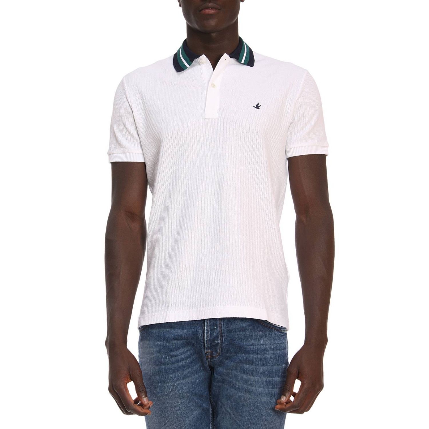 Brooksfield Outlet: T-shirt men | T-Shirt Brooksfield Men White | T ...