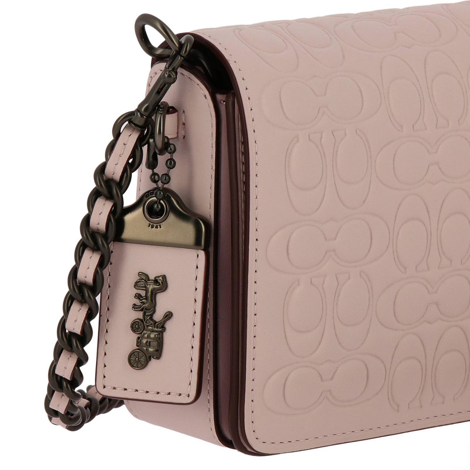 Coach Outlet: mini bags for woman - Pink | Coach mini bags 26824 online ...