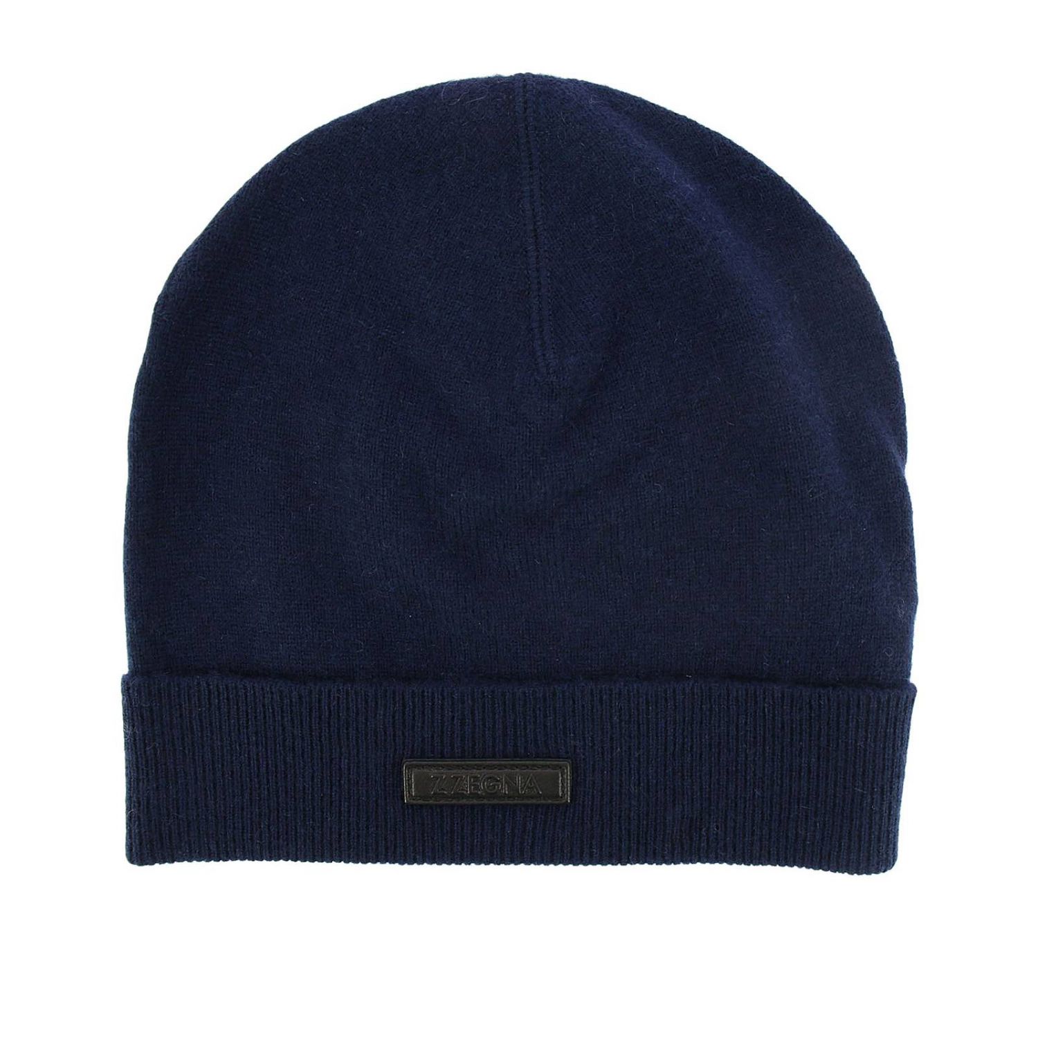 Z Zegna Outlet: Hat men | Hat Z Zegna Men Blue | Hat Z Zegna B4M Z4L91 ...