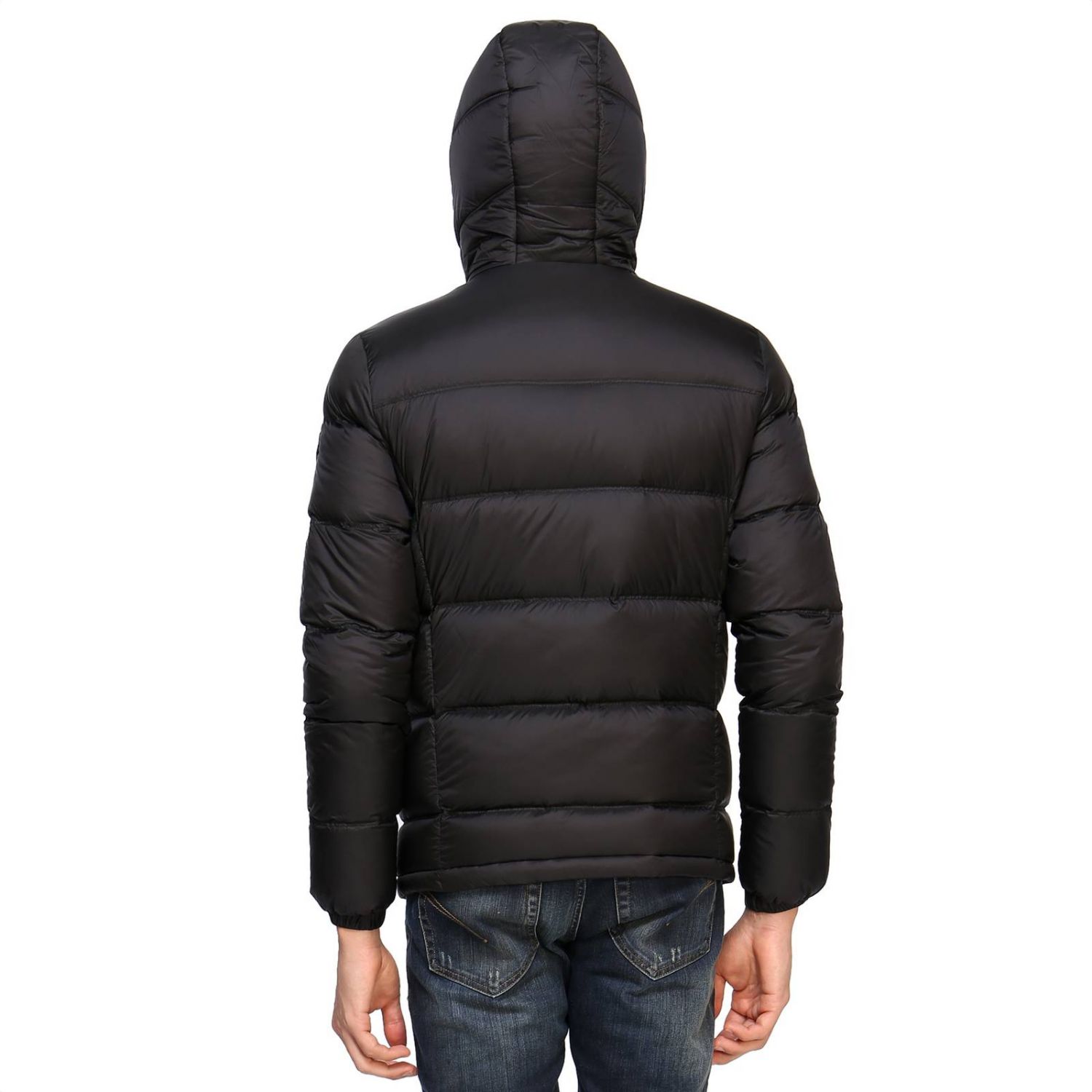 Invicta Outlet: Piumino in nylon impermeabile con cappuccio - Nero ... Invicta Outlet: Piumino in nylon impermeabile con cappuccio - Nero ...