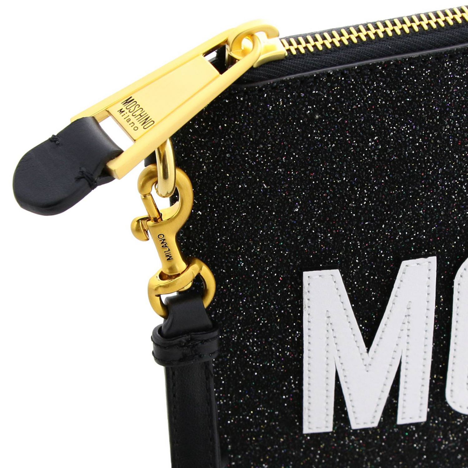 Moschino Couture Outlet: clutch for woman - Black | Moschino Couture ...